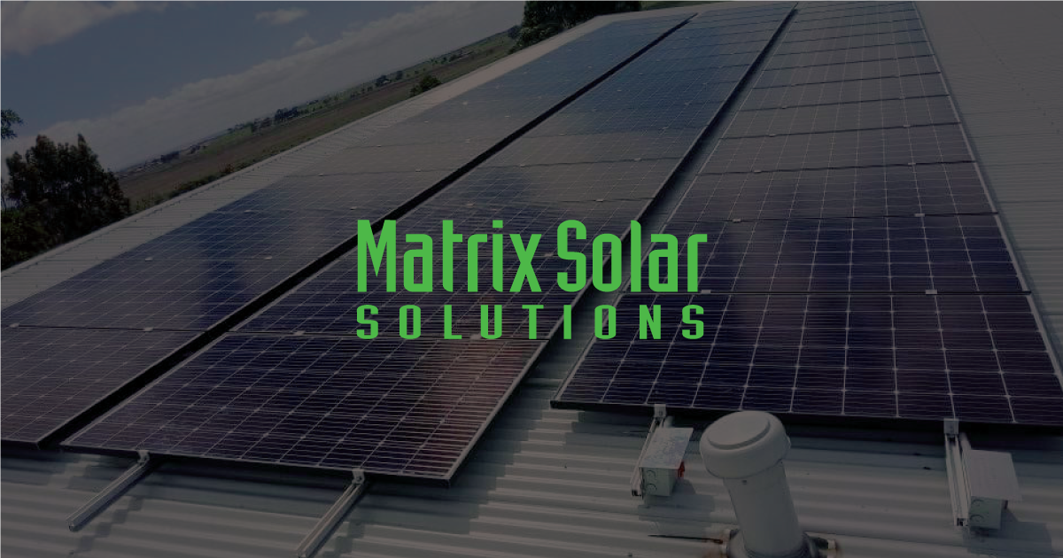 Home - Matrix Solar Solutions